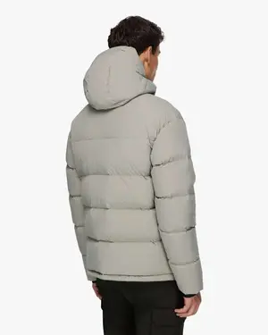 QUARTZ CO. Dawson Hooded Recycled Down Jacket