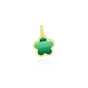 THE LOVERY FINE JEWELRY Flower Charm - Malachite