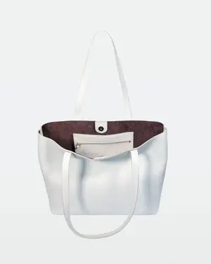 MODHER The Bellagio Tote Bag - White