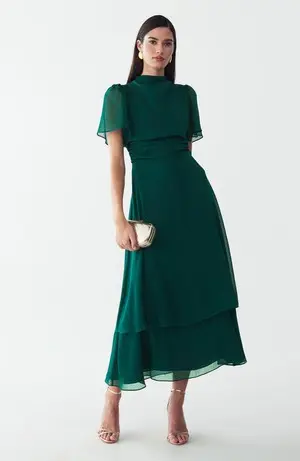 WILLA Rory Midi Dress
