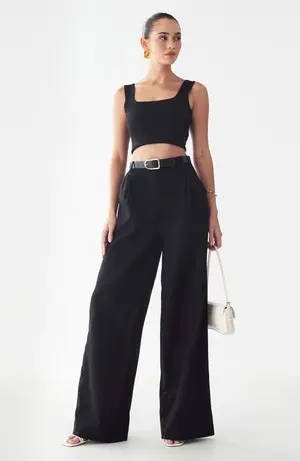 WILLA Rise Wide-leg Pants