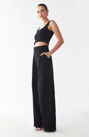 WILLA Rise Wide-leg Pants