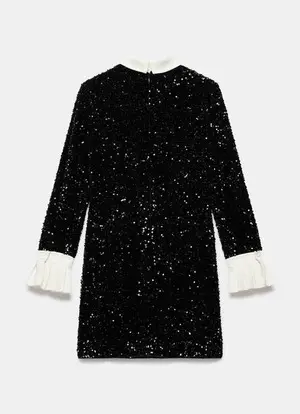 Mint Velvet Sequin Embellished Shirt Dress