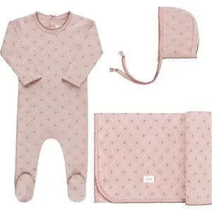 ELY'S & CO. Aurora Classics Diamond Print Collection Take Me Home Set Pink