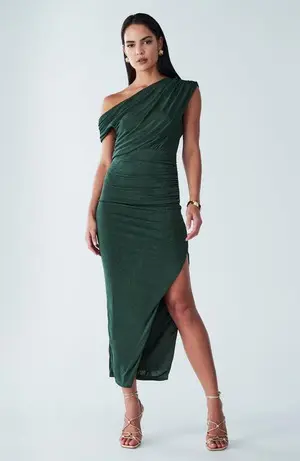 BWLDR Veleda Midi Dress - Khaki
