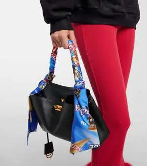Balenciaga Printed Silk Scarf