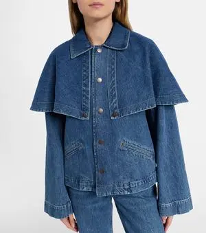 FRAME Cape Denim Jacket