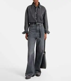 GIANVITO ROSSI Chester Suede Chelsea Boots - Grey