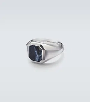 David Yurman Streamline® Pietersite Ring - Silver