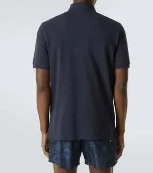 Etro Pegaso Cotton Polo Shirt