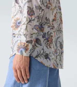 Etro Floral Cotton Shirt