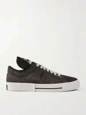 Rick Owens Trimmed Sneakers For Men