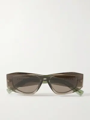 Prada Symbole D-frame Sunglasses - Brown