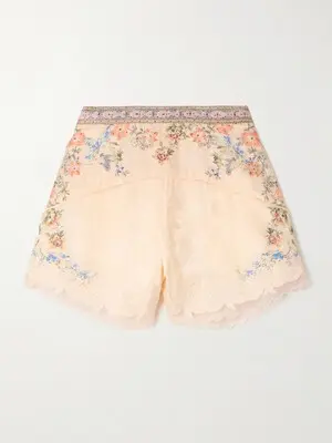 Camilla Floral Shorts For Women