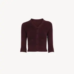Women's Maroon Cardigans