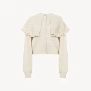 Chloe Pointelle Cardigans For Women