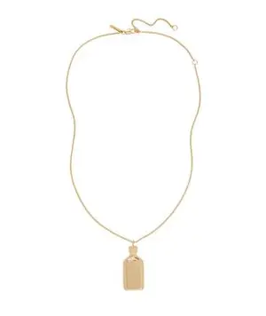 Calvin Klein Tone Pendant Necklace - Gold