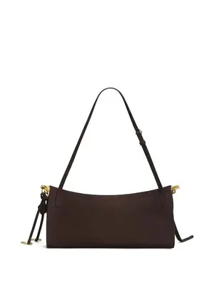 Alaïa Le Click East West Medium Leather Shoulder Bag - Brown