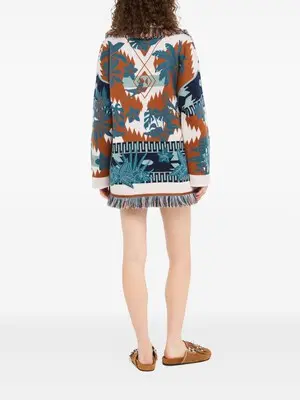 Alanui Island Soul Wool Cardigan - Multi