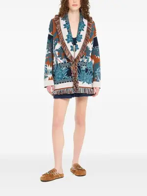 Alanui Island Soul Wool Cardigan - Multi