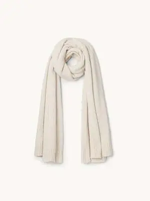 GWYN Blanket Wrap | | Size - Ivory Mouline