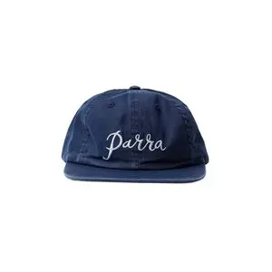 PARRA Scripted 6 Panel Cap - Blue