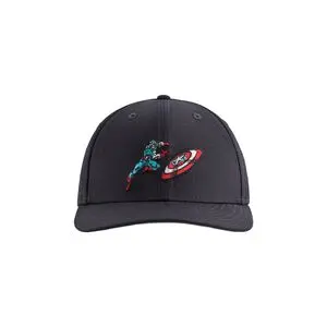 Kith X Marvel Captain America Fitted Cap - Black