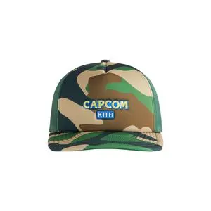 Kith X Capcom Nolan Trucker Cap - Green