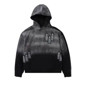 WHO DECIDES WAR Faded Hooded Pullover