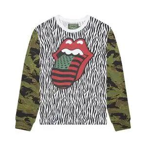 DENIM TEARS Rolling Stones Long-sleeve Tee