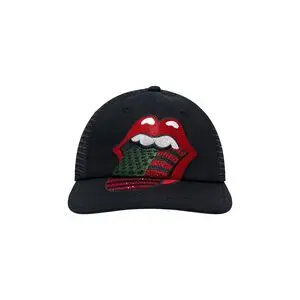 DENIM TEARS Rolling Stones Cap - Black