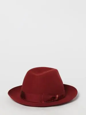 Borsalino Hat - Burgundy