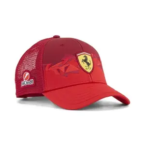 PUMA Scuderia Ferrari Hp 20 Years Of Trucker Cap - Red