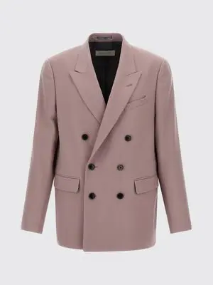 Dries Van Noten Double Breasted Blazer - Violet