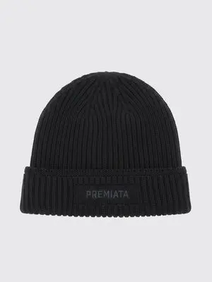 Premiata Ribbed Hat - Black