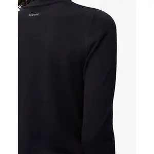 Loewe Branded Wool Turtleneck Jumper