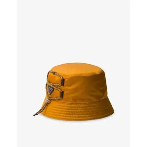 Prada Speedrock Re-nylon Bucket Hat - Orange