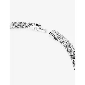 SWAROVSKI Matrix Rhodium-plated And Zirconia Bracelet - Silver