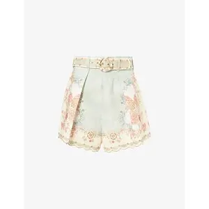Women's Zimmermann Linen Shorts