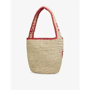 Marni Nassa Small Raffia Hobo Bag