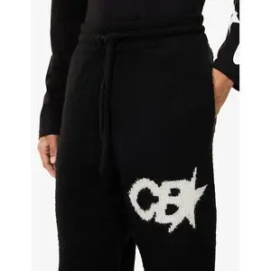 COLE BUXTON Star Logo Wool-blend Knitted Jogger