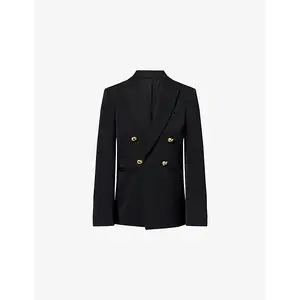 Bottega Veneta Knot Peak-lapels Wool Jacket