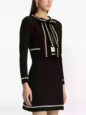 Oscar De La Renta Bubble-trim Cardigan
