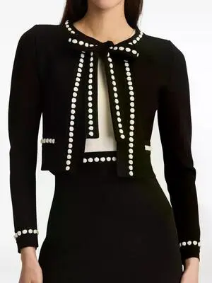 Oscar De La Renta Bubble-trim Cardigan