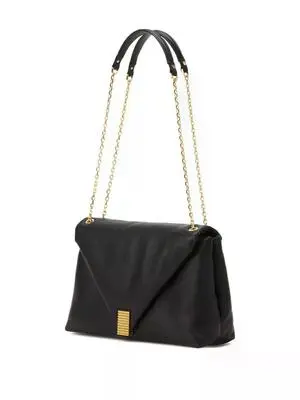 LANVIN Flap-front Shoulder Bag - Black