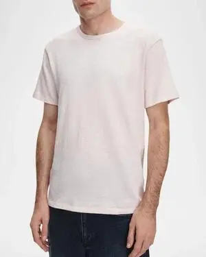 Rag & Bone Apos;s Classic Flame Crewneck T-shirt - Fern