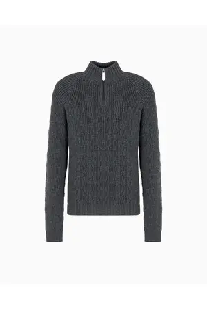 Giorgio Armani Neve Virgin Wool Jumper - Natural