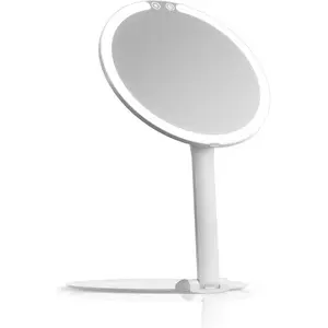 FANCII Abigail Led Travel Mirror White