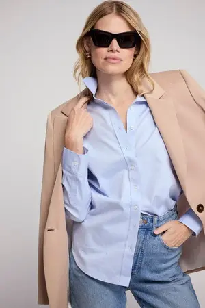 The Shirt By Rochelle Behrens Printed Tops