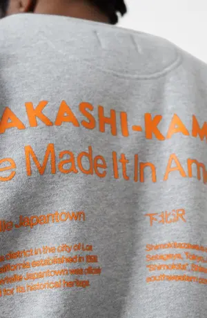 AKASHI-KAMA City Collection Crewneck